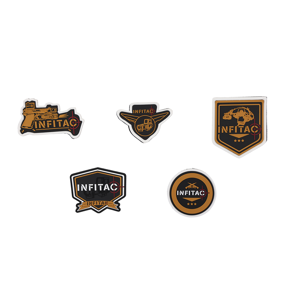 Infitac 3D Silicone Patch Set | Durable & Tactical